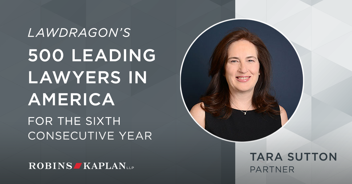 Tara Sutton Named to Lawdragon "500 Leading Lawyers in America" List ...